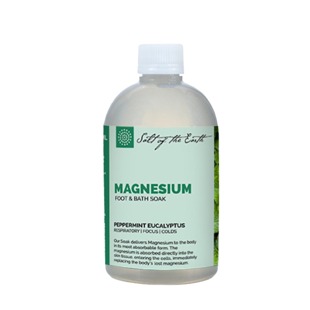 Magnesium Oil Foot & Bath Soak 500ml – Azikho