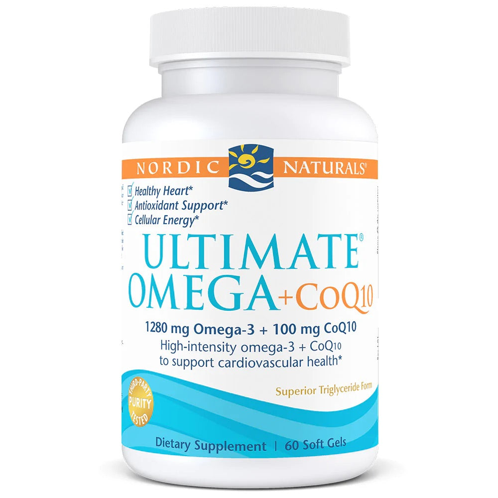 Nordic Naturals Ultimate Omega CoQ10 60s – Azikho